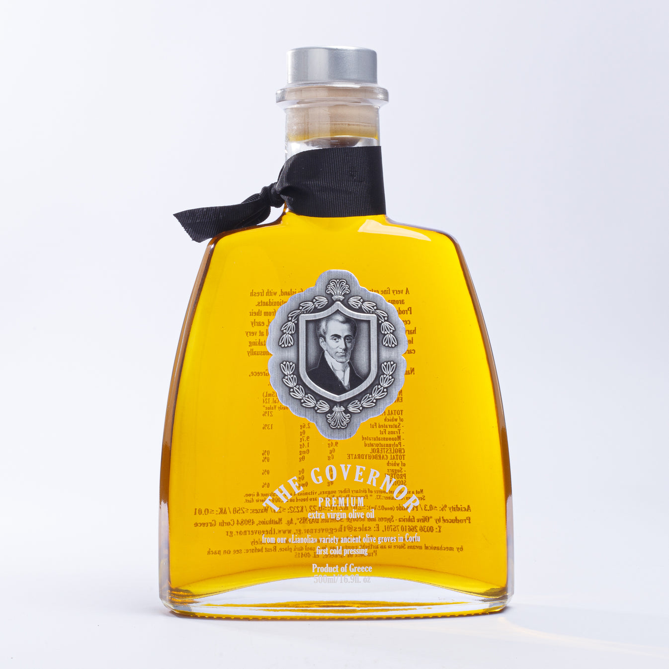 The Governor Premium Extra Virgin Olive Oil 500ml – Brettos Plaka